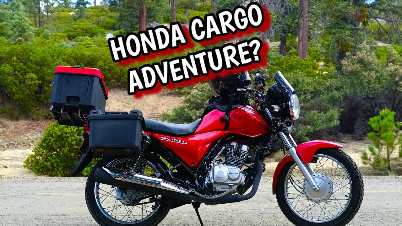 HONDA CARGO 150 EQUIPAMIENTO PARA VIAJE - YouTube