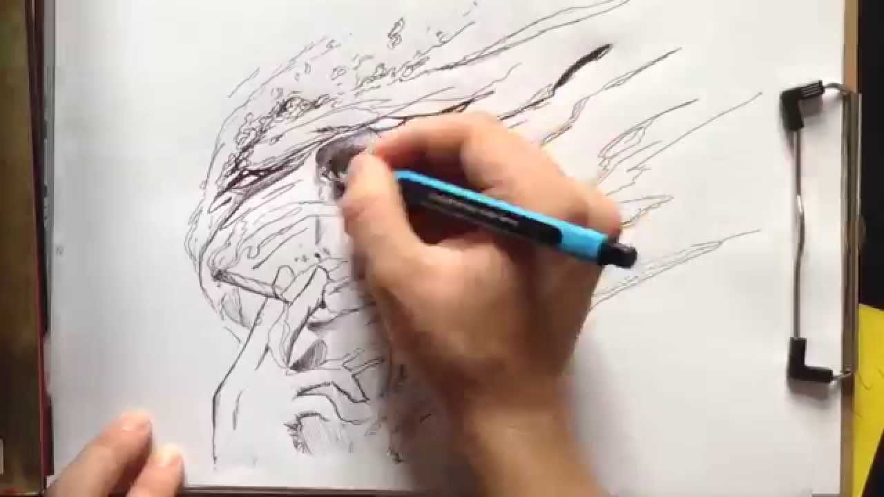 Fading Away SPEED DRAWING - YouTube
