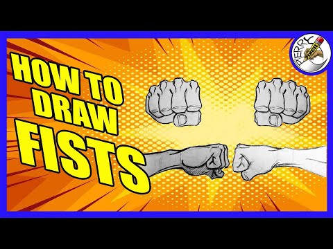How To Draw Fists - YouTube