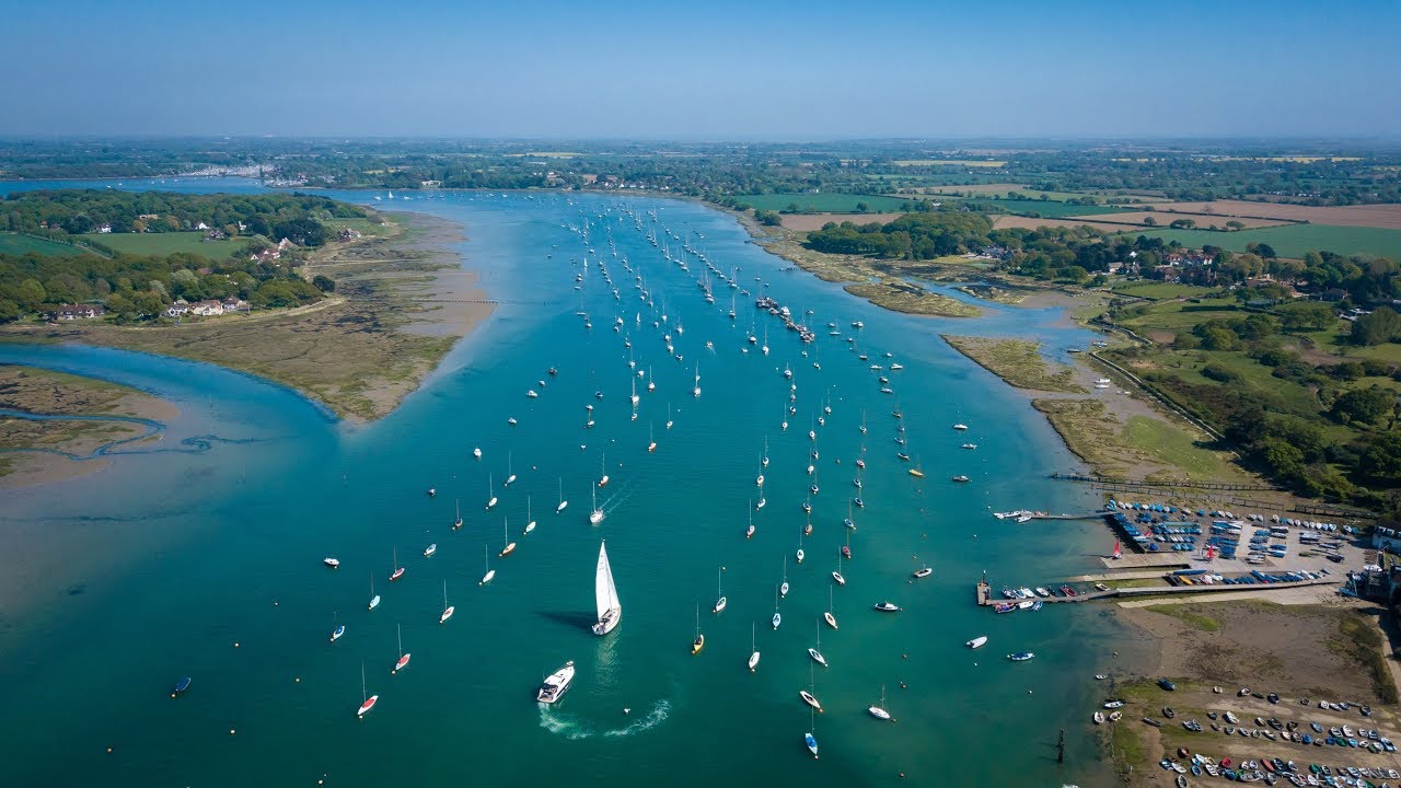 Chichester Harbour Walk from Bosham - YouTube