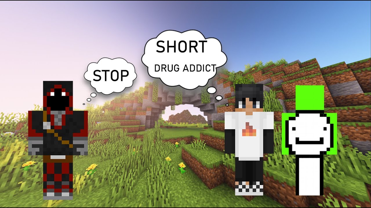 Dream and Sapnap singing and bullying BadBoyHalo - YouTube