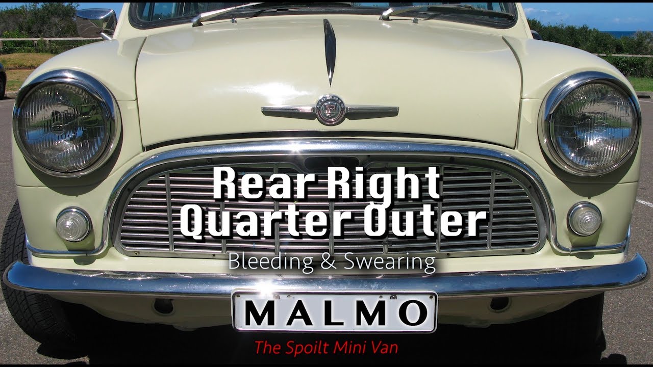 EP15 Classic Mini Rear Quarter Panel Repairs | Classic Mini Van ...