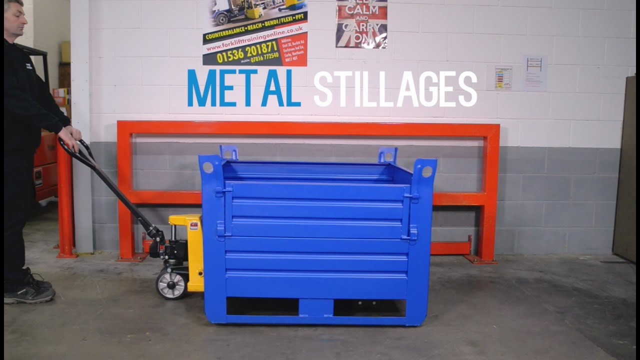 Stillages, Pallet Cages and Picking Bins - Steps & Stillages Ltd - YouTube