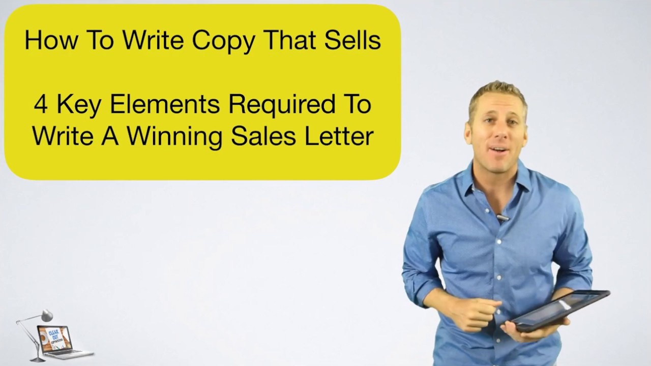 How To Write Copy That Sells - YouTube