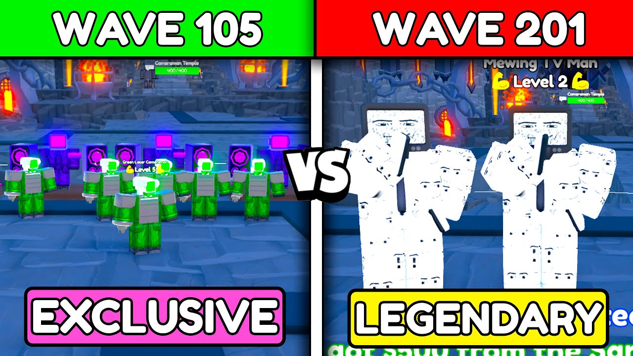 Mewing TV Man VSGreen Laser Cameraman VS Engineer Cameraman VS ENDLESS ...