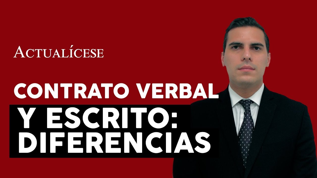 Contrato verbal: ¿ventajas y desventajas? - YouTube