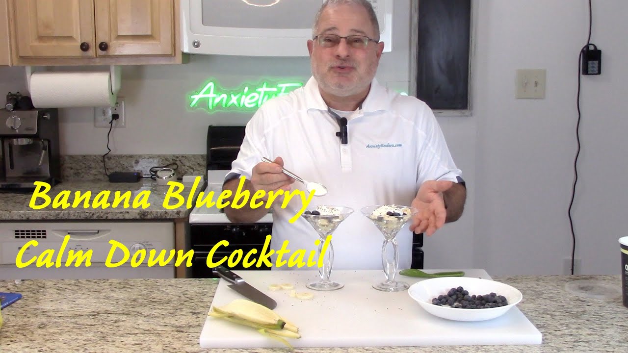 Calming Foods - Banana Blueberry Calm Down Cocktail - YouTube