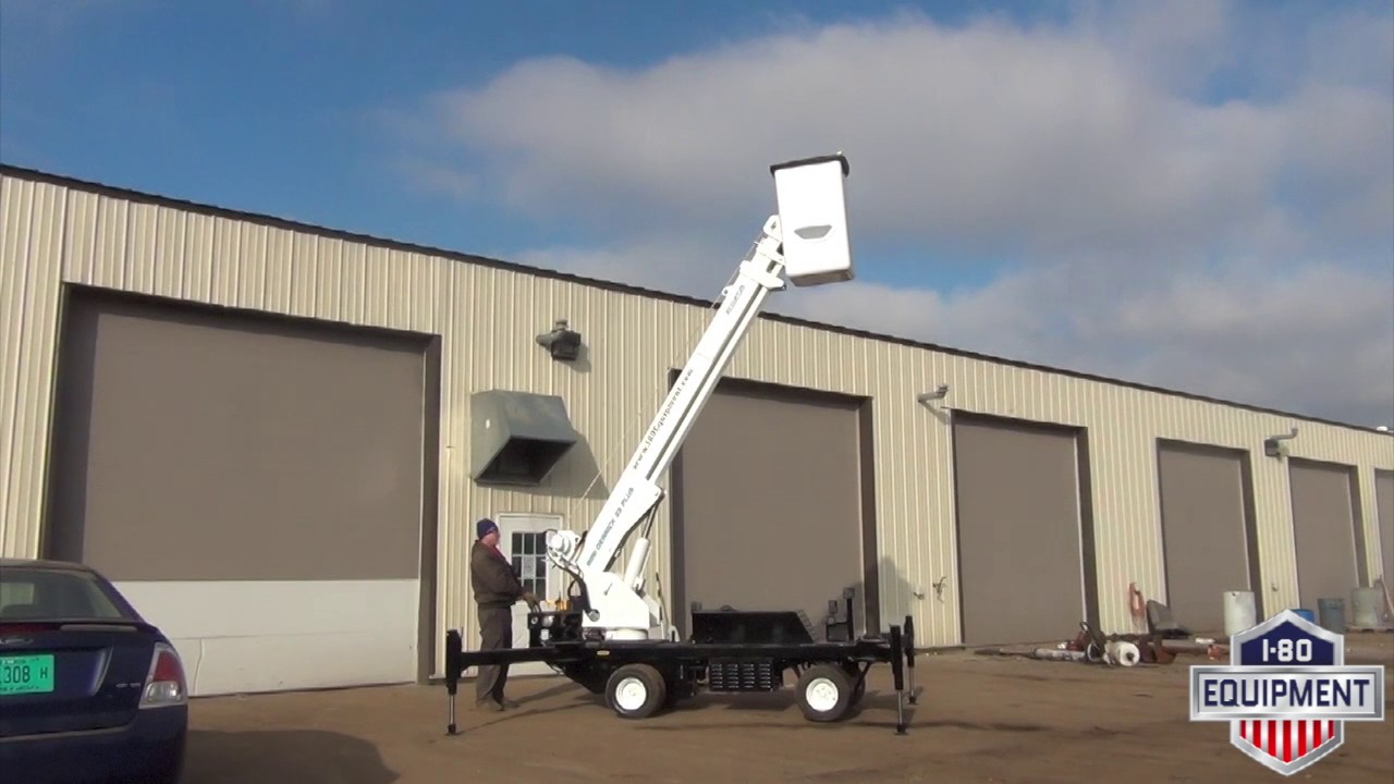 2002 Skylift Mini-Derrick HD33 ST#001198 - YouTube
