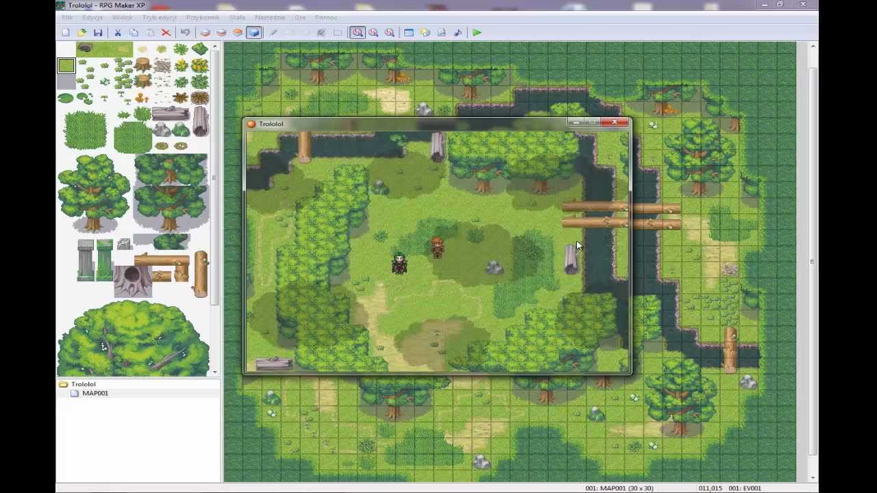 Rpg Maker XP Poradnik #1 Podstawy - YouTube