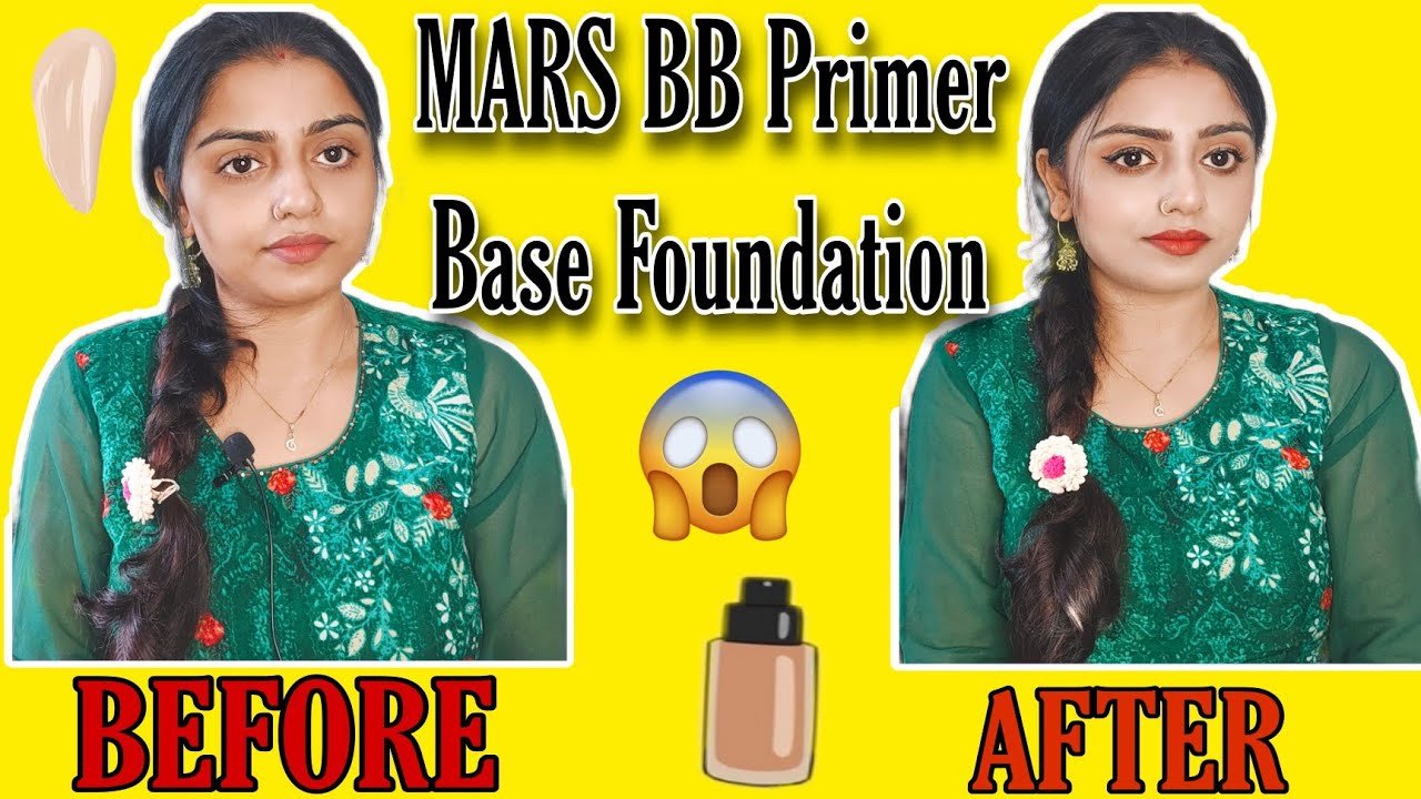 MARS BB Primer Base Foundation Honest Review|| 😱261 rs only price||Best ...