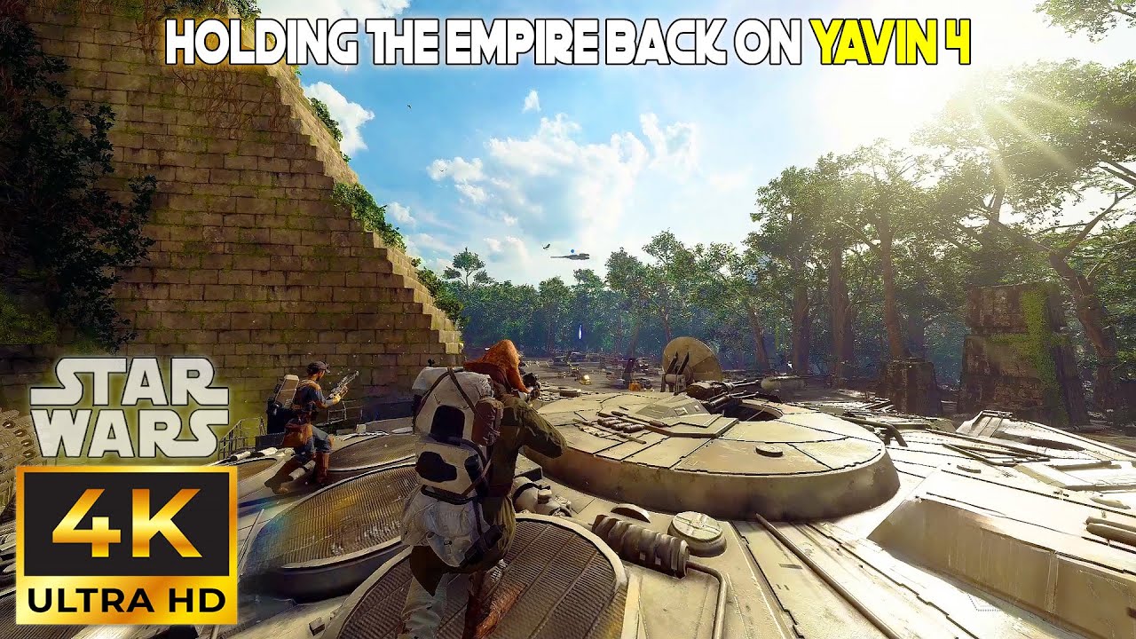 We Held The Empire back on Yavin 4 | Star Wars Battlefront 2 | Galactic ...