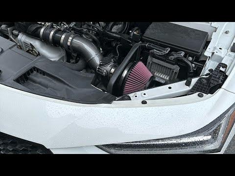 First intake for 2021+ Acura TLX 2.0T BY K&N POV Intake Sound - YouTube