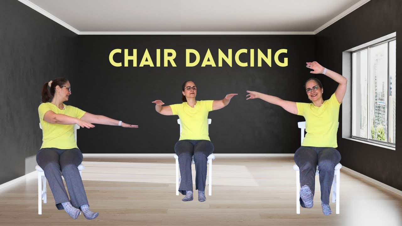 #227 Easy Dance Moves You Can Do Sitting Down. Chair-dancing - YouTube