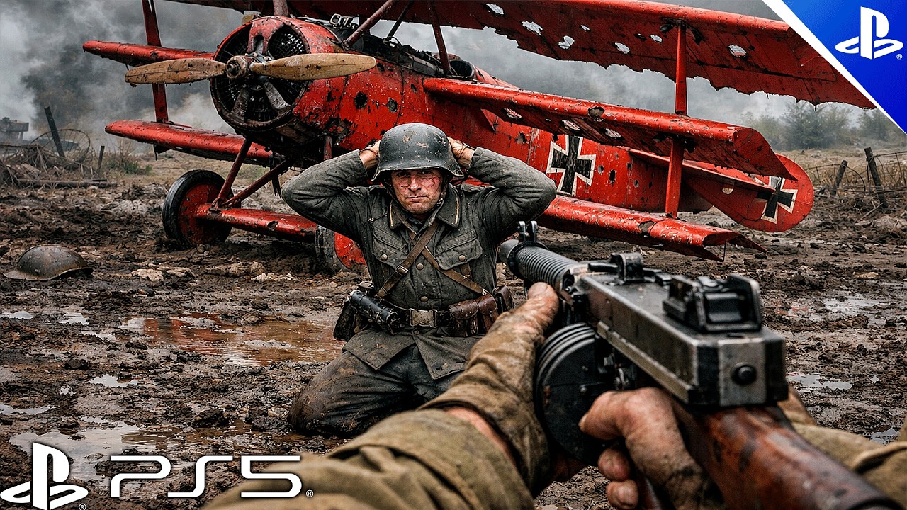 German pilot fails and flees from the Americans - Battlefield ...