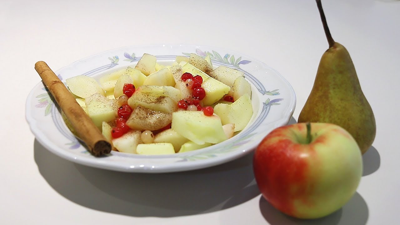 Früchtekompott im Steamer - YouTube