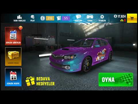 Drift max pro turkce oyunu #5 - Direksiyonlu drift arabası sürme