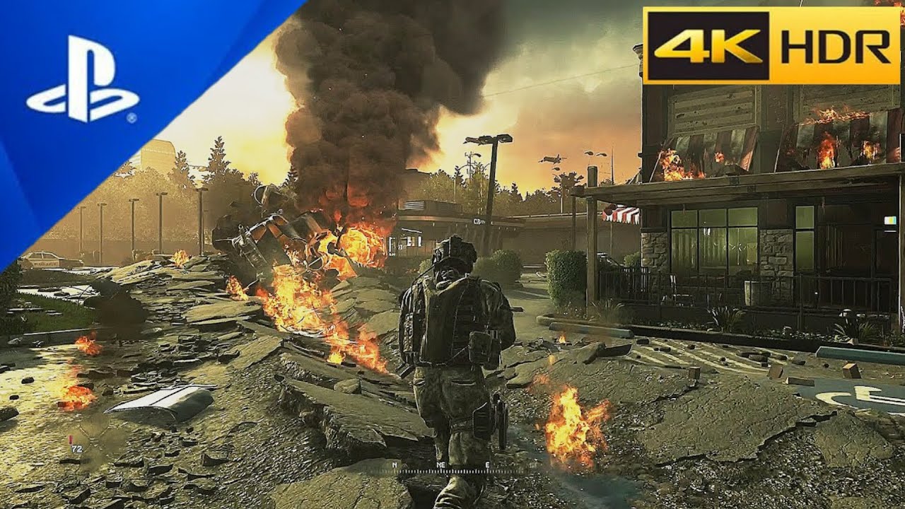 Call of Duty MW2CR ( 4K HD ) Part 5 - GamePlay - YouTube