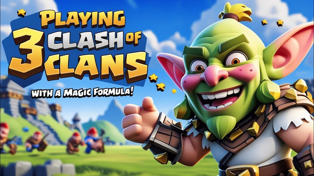 28 Juli 2025 : Clash Of Clans | 3 star with magic formula #coc # ...