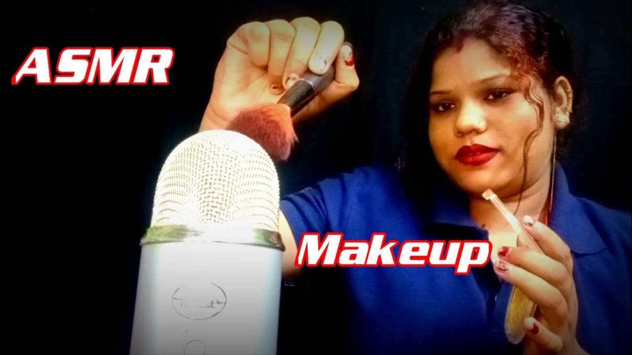 ASMR FAST & AGGRESSIVE MAKEUP। - YouTube