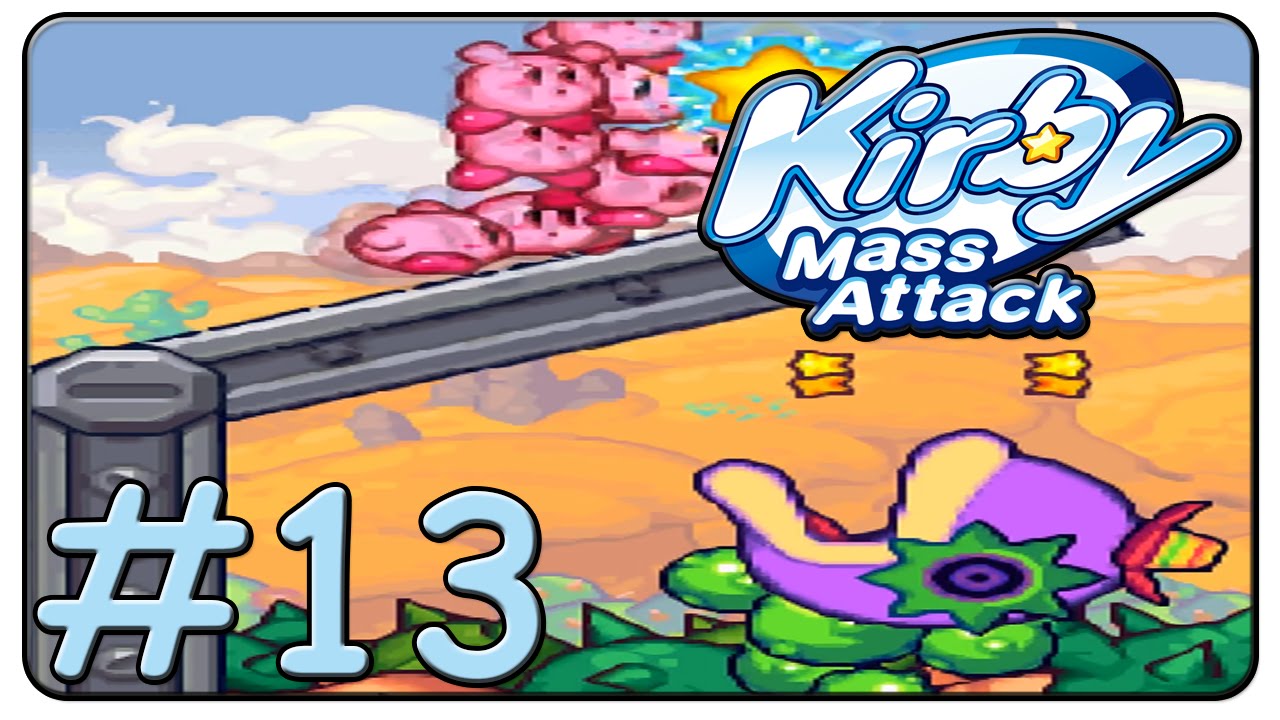 Kirby Mass Attack 100% Walkthrough Part 13 - YouTube