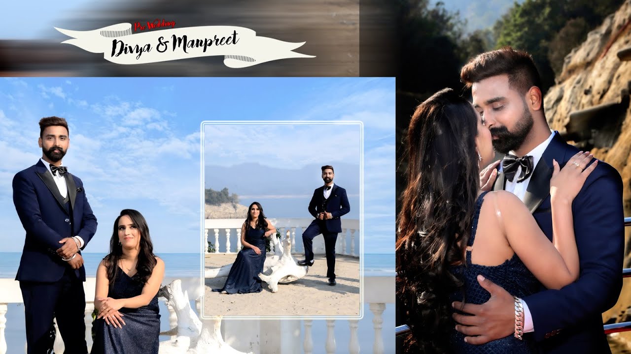 BEST PRE WEDDING 2024 | DIVYA & MANPREET | UNA HIMACHAL | SHAMMI ...