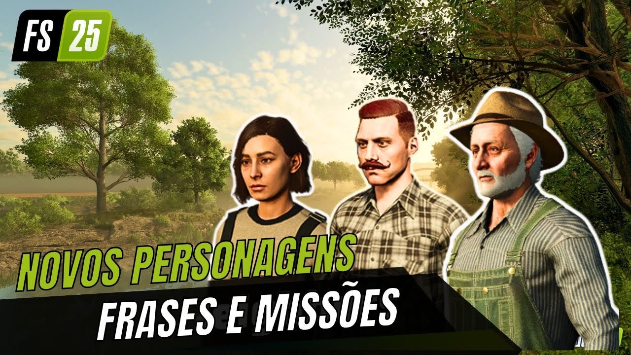 Descubra as NOVAS interações com os NPC's no Farming Simulator 25 - YouTube