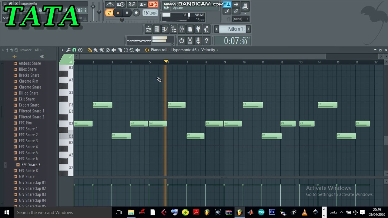 Making a beat with fruits loop studio easy - YouTube