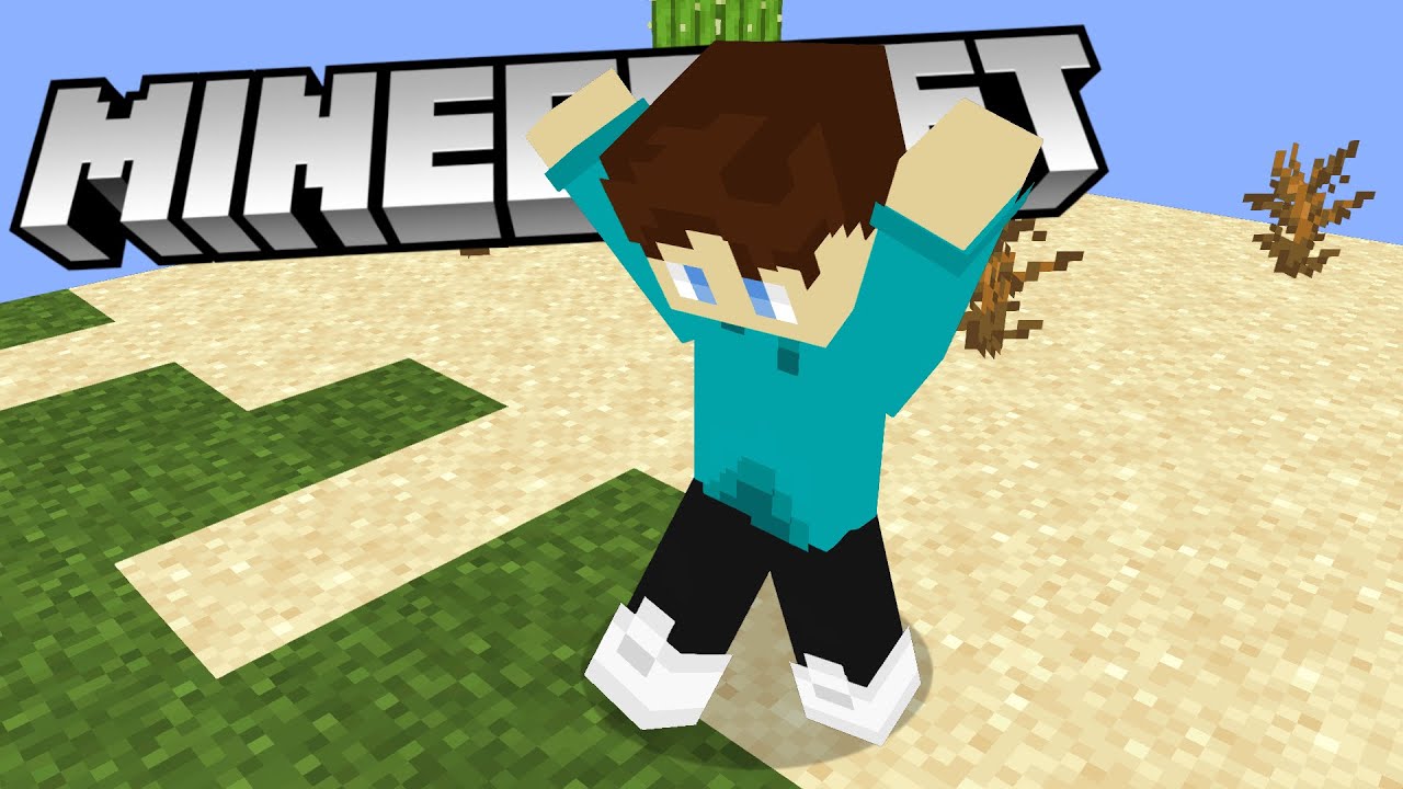 Minecraft MEN... Jag får INTE nudda gräs! - YouTube