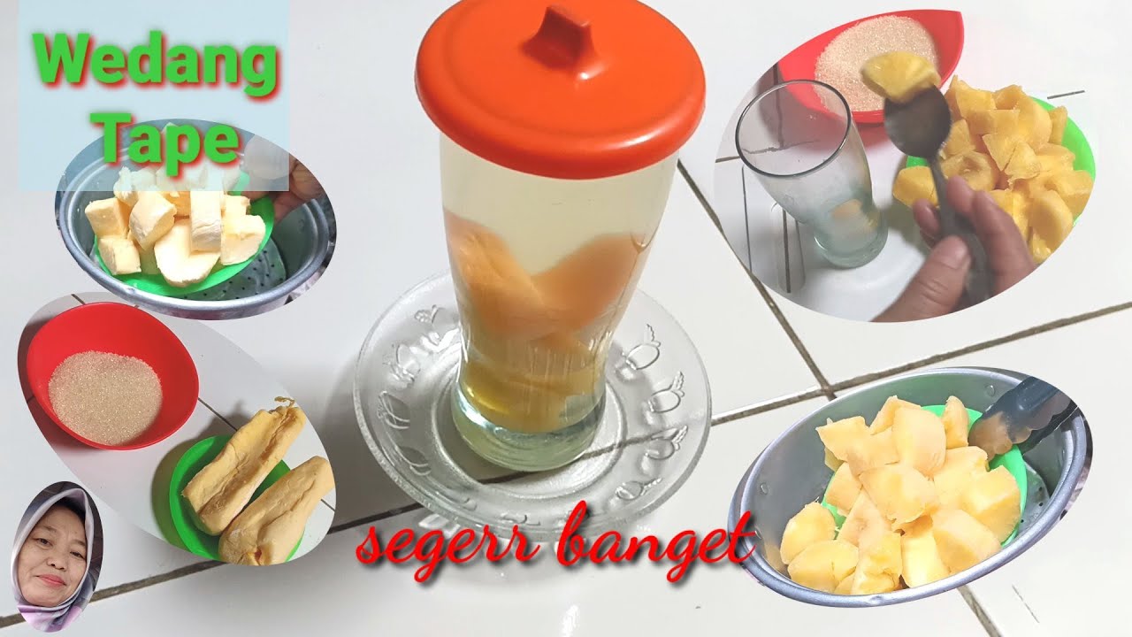 Cara membuat wedang tape minuman legendaris seger enak ...