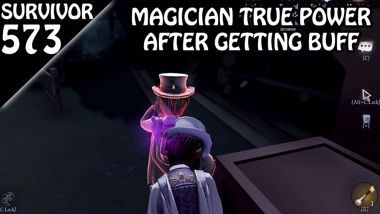 Magician is so OP after his buff - Survivor Rank #573 (Identity v ...