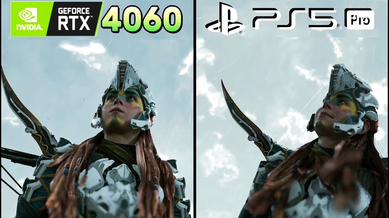 PS5 Pro vs RTX 4060 | 4K Ultra | In Game TEST | HFW - YouTube