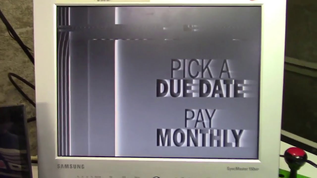 Samsung SyncMaster 150MP--An Old LCD TV/Monitor From Back In The Day ...