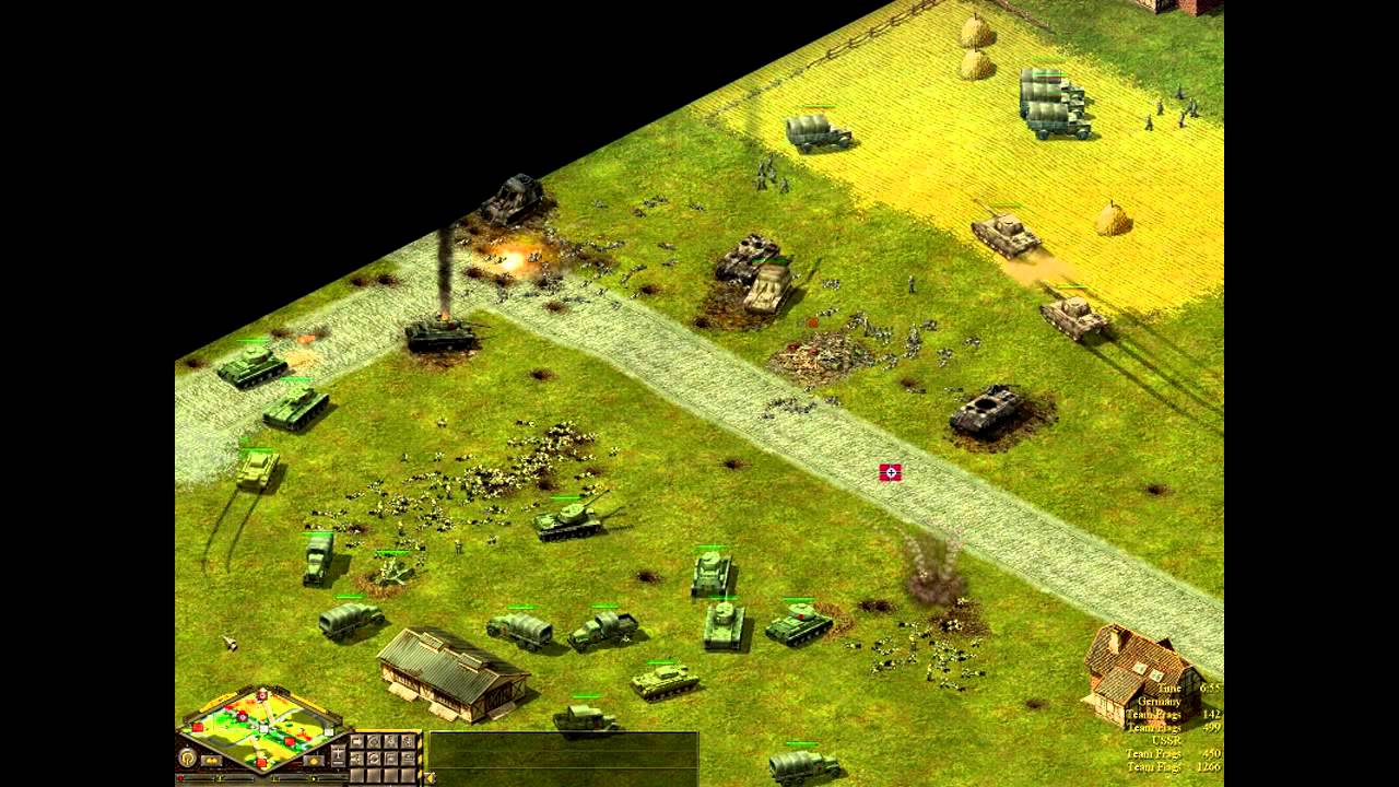 blitzkrieg 1 multiplayer - map demolition - YouTube