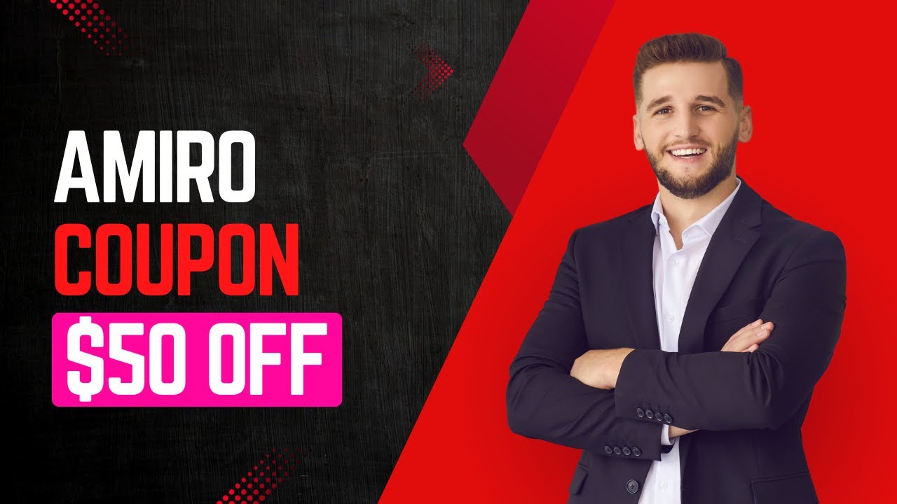 Amiro Discount Code - Amiro Coupon Code - $50 OFF - YouTube