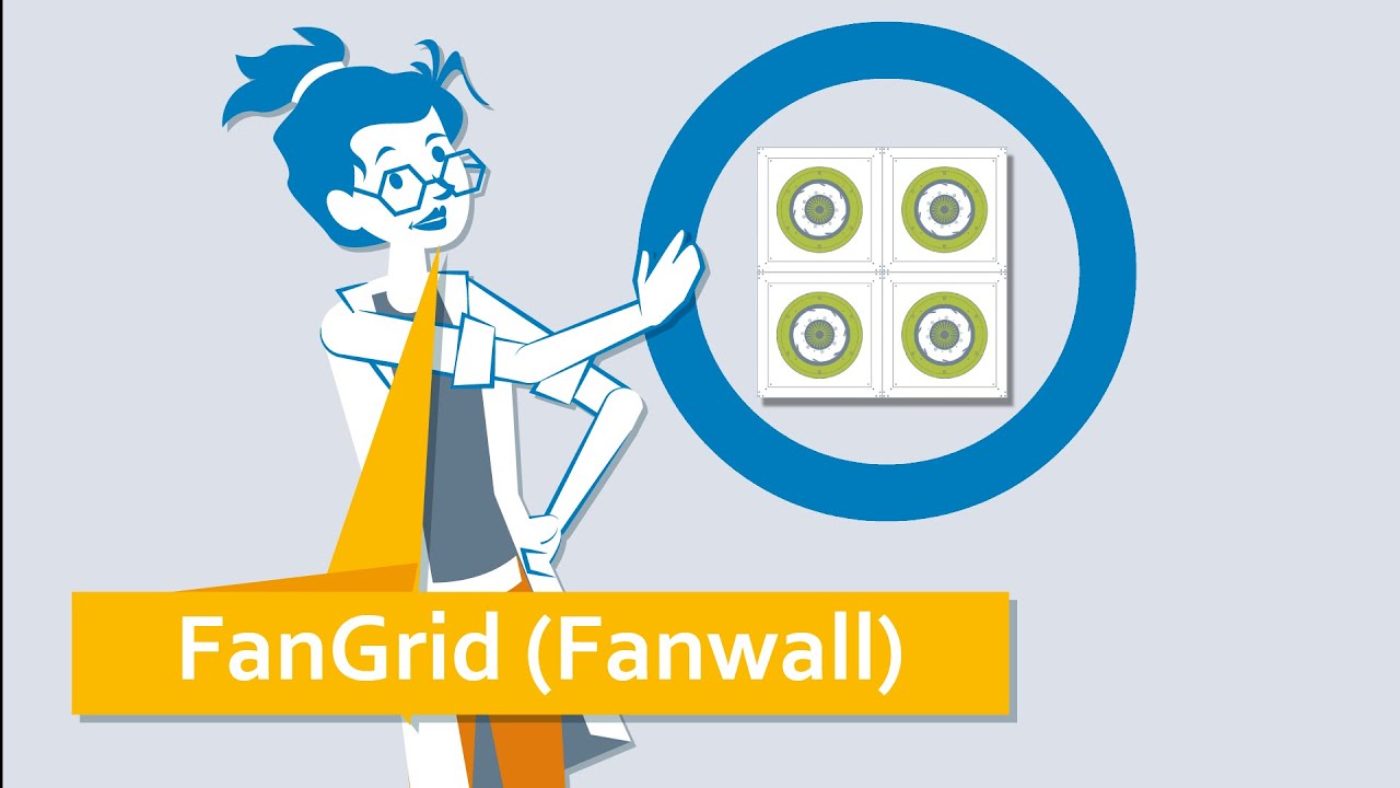 Optimizing the efficiency of a ventilation system by using a FanGrid ...