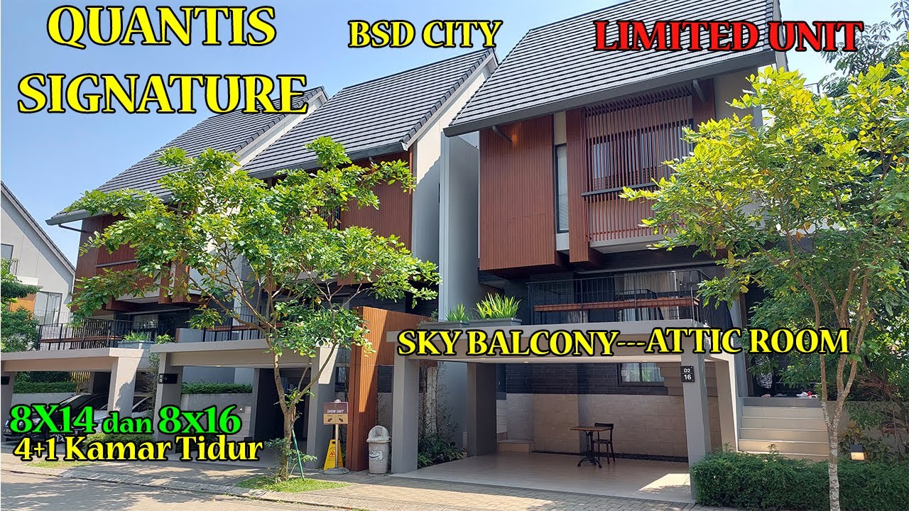 Quantis / Caelus Signature BSD City Lebar 8, 4+1 Kamar Tidur Harga 3.7M ...