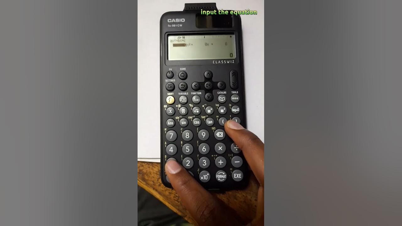 Casio fx 991 CW Calculator এ Math QR code কিভাবে বের করে।। calculator hacks ।। casio fx 991 cw ...