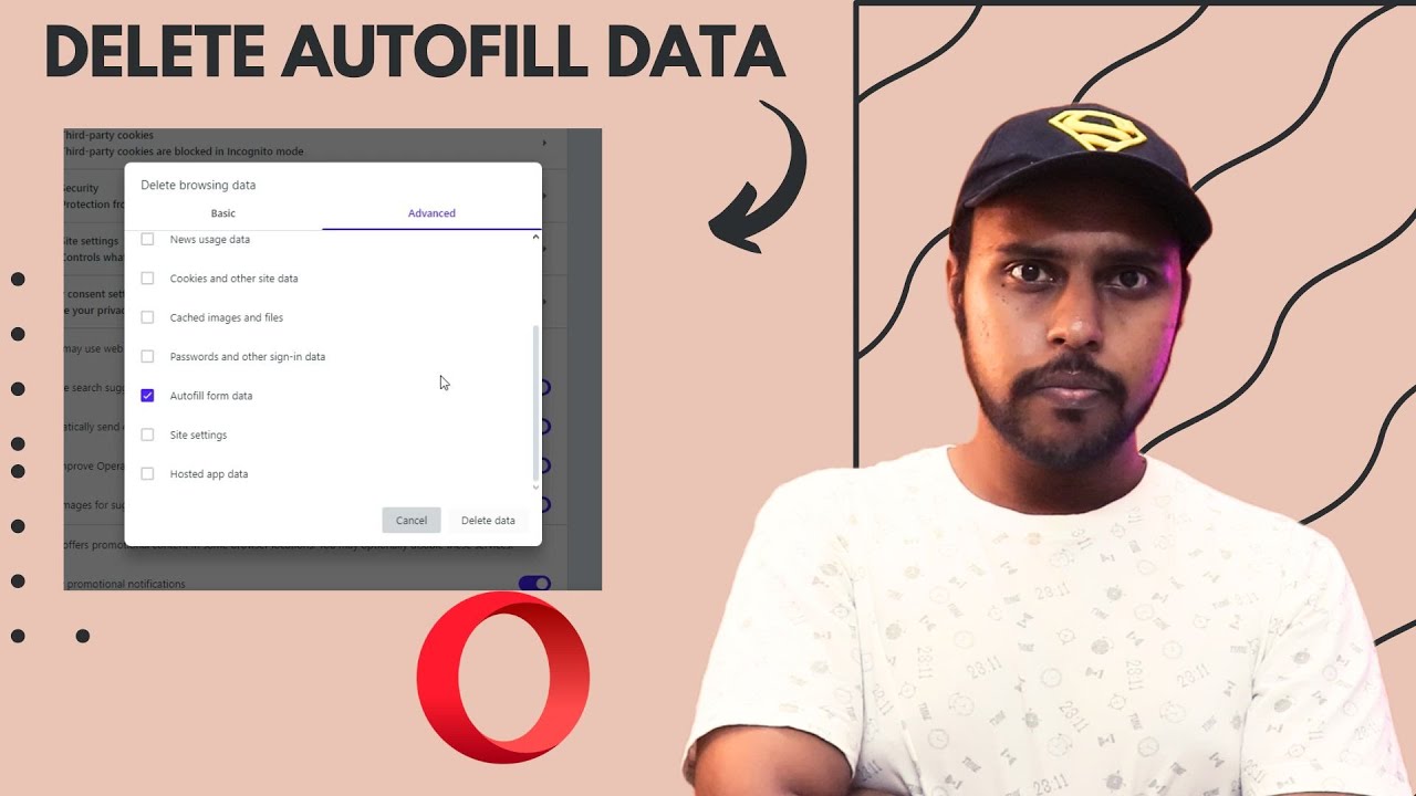 How to delete autofill data in opera browser | delete autofill data in ...