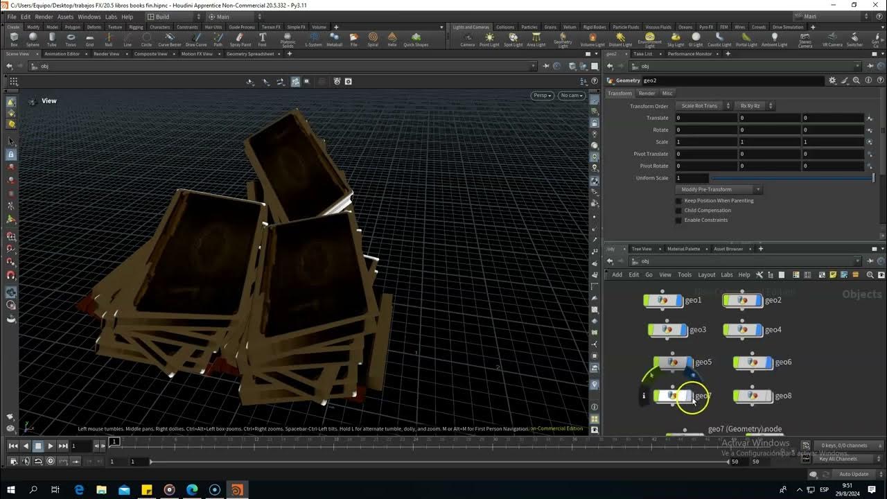 20.5 Houdini Tutorial little tricks - YouTube