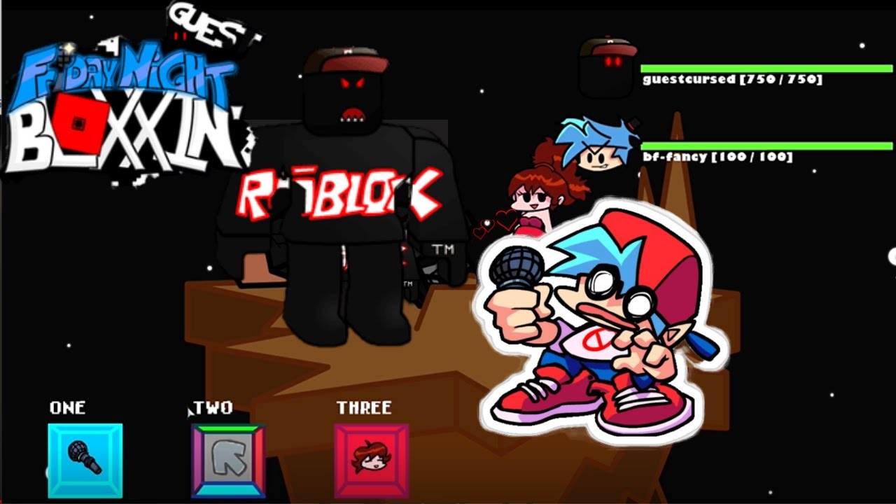 A BOSS FIGHT THAT HAS NOTHING TO DO WITH FNF?! FNB Vs Guest Mod Mods ...