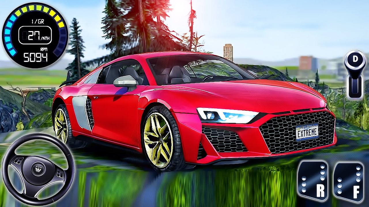 Extreme Car Driving Simulator - New 2023: Offroad AUDI R8 Mud and Rocks ...
