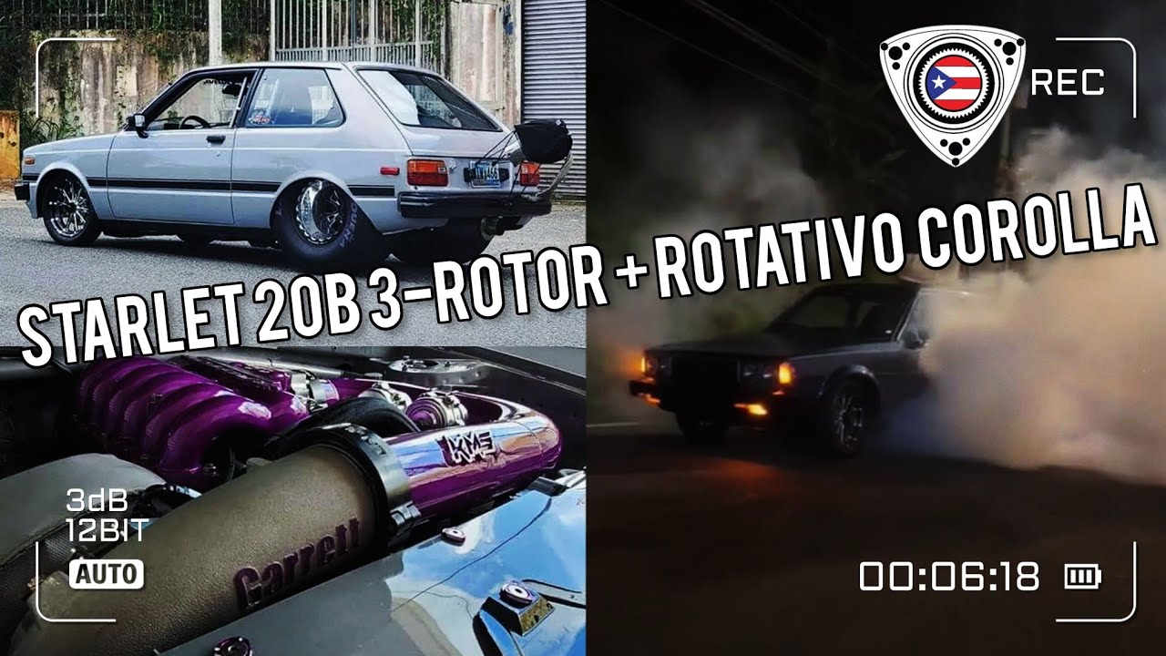 Toyota Starlet 20B 3-Rotor + Rotativo Toyota corolla en Puerto Rico ...