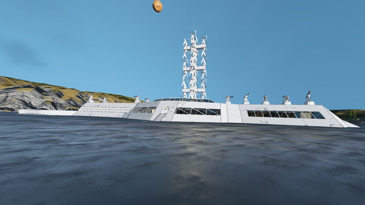 Space Engineers: Showcase ---Planet Base--- - YouTube