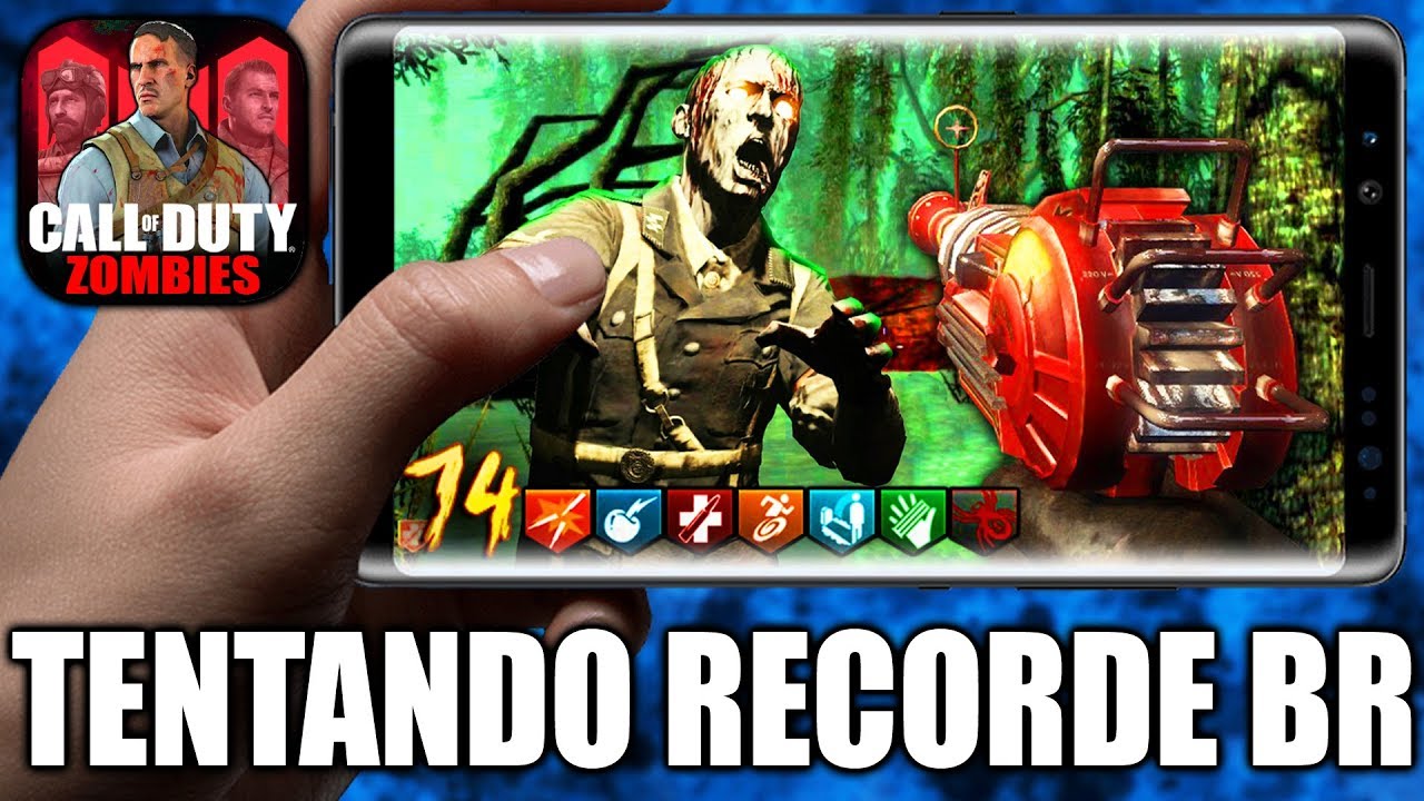 🔴 TENTANDO RECORD BR COD MOBILE ZOMBIES - Call Of Duty: Mobile Zombies ...