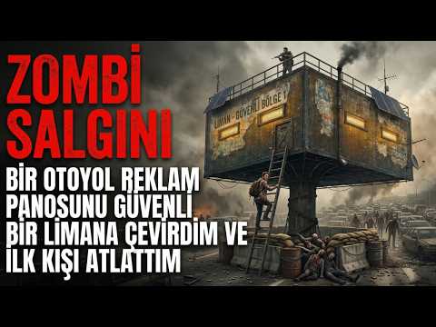 ZOMBİ SALGINI: Bir otoyol reklam panosunu güvenli bir sığınağa dönüştürdüm | Uyku Hikayeleri