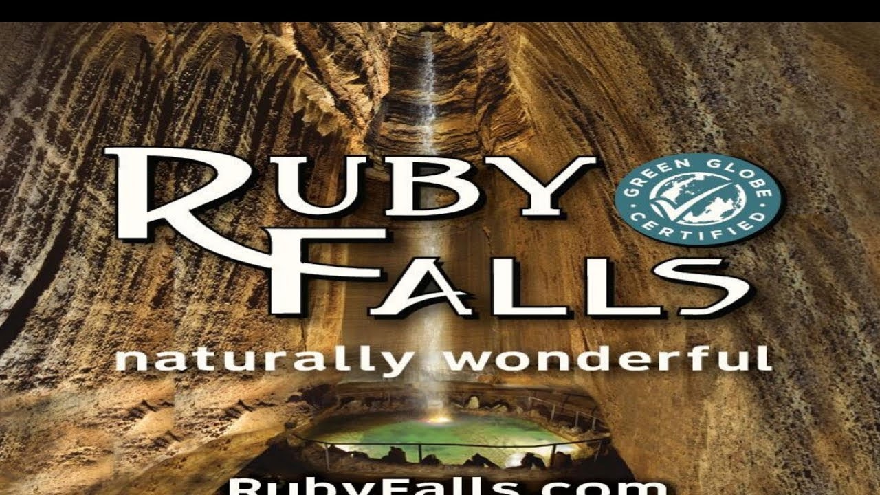 RUBY FALLS UNDERGROUND WATER FALL CAVE GUIDE TOUR | Chattanooga TN - YouTube