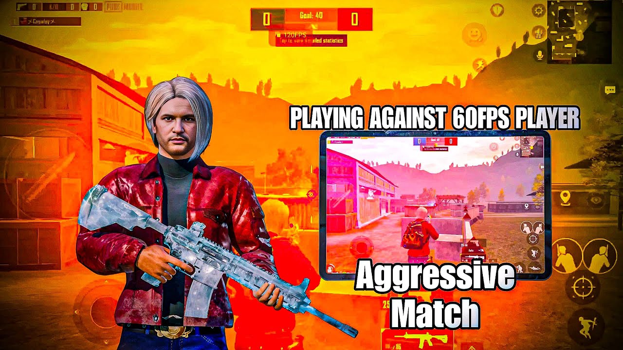 Red Magic Nova Tablet 120 FPS VS 60FPS Agressive Player - YouTube
