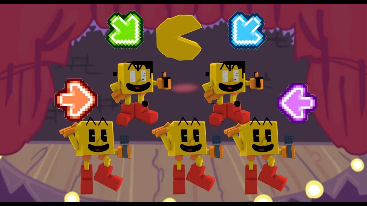 FNF Character Test | Gameplay VS Minecraft Animation | Pacman | Pibby ...