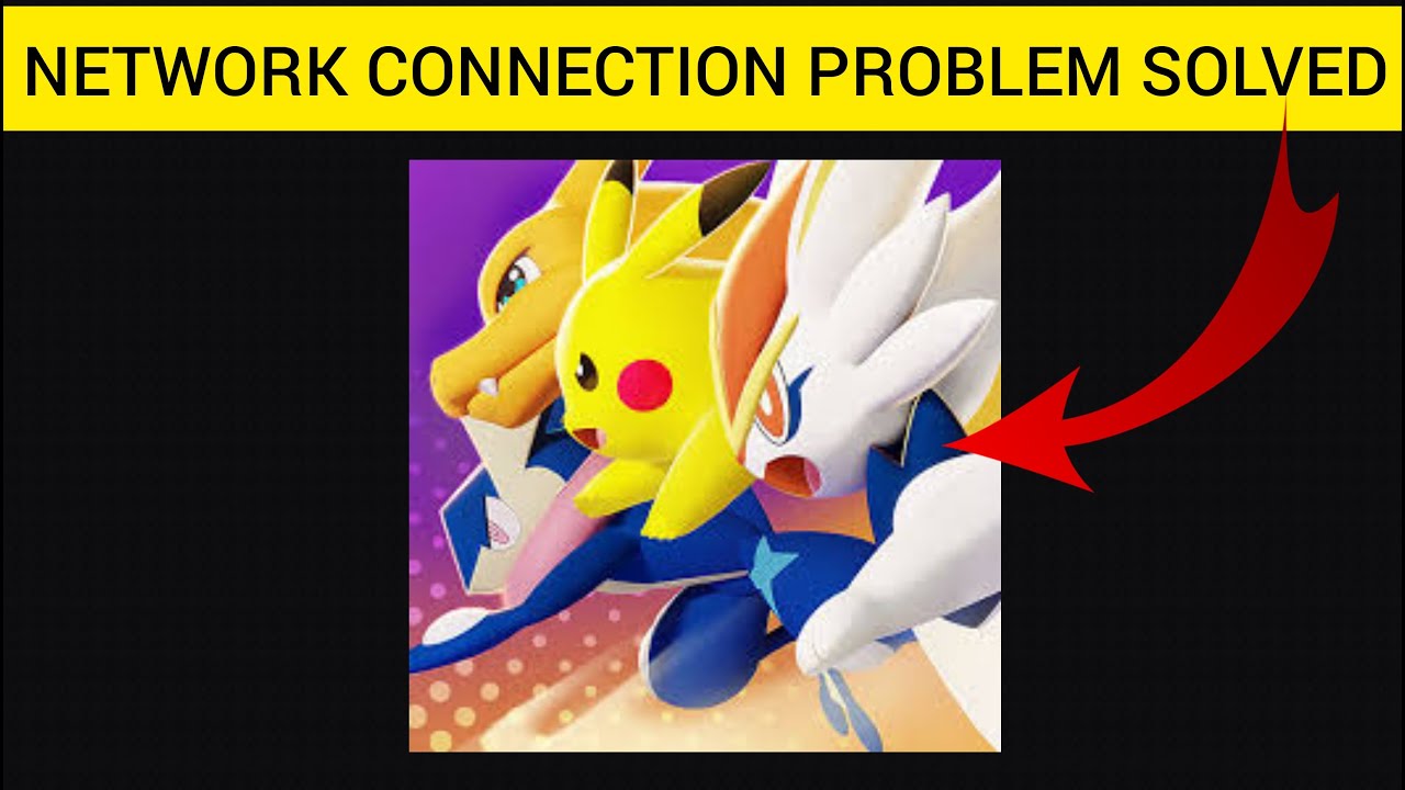 How To Solve Pokemon Unite App Network Connection(No Internet) Problem ...