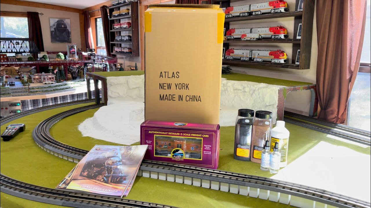 Atlas O Scale Train Layouts Lionel Garing's O Scale Industrial Layout